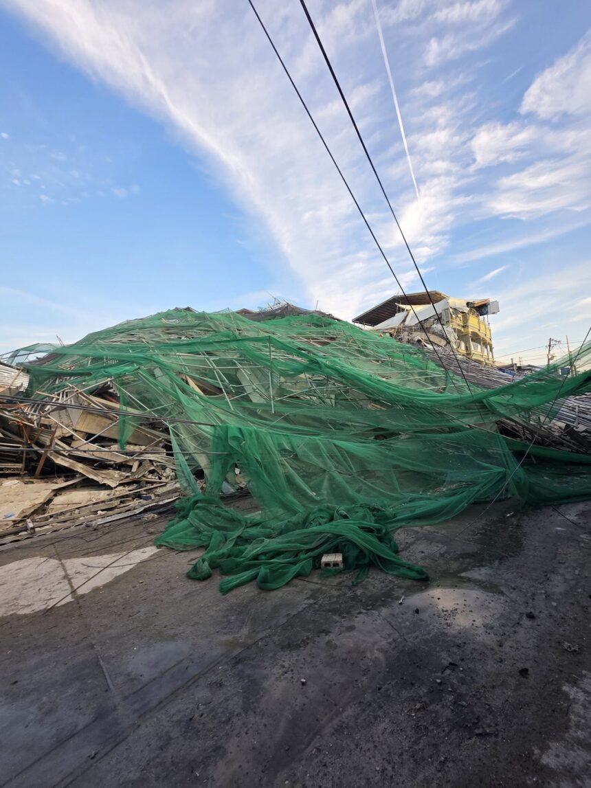 Search and Rescue Operations Continue After Building Collapse in ...